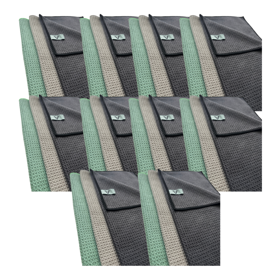 30 Large Waffle Cloths – For All Australia